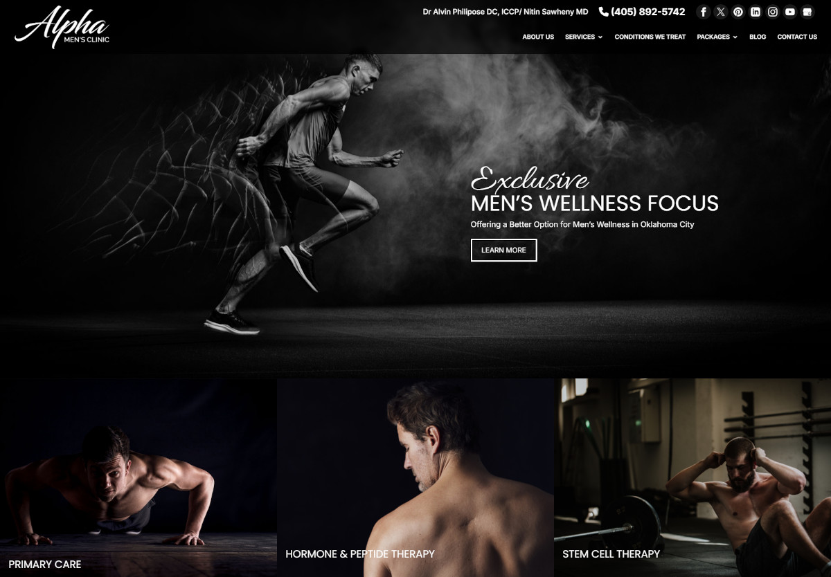 Our New Website is Live! | Alpha Men's Clinic